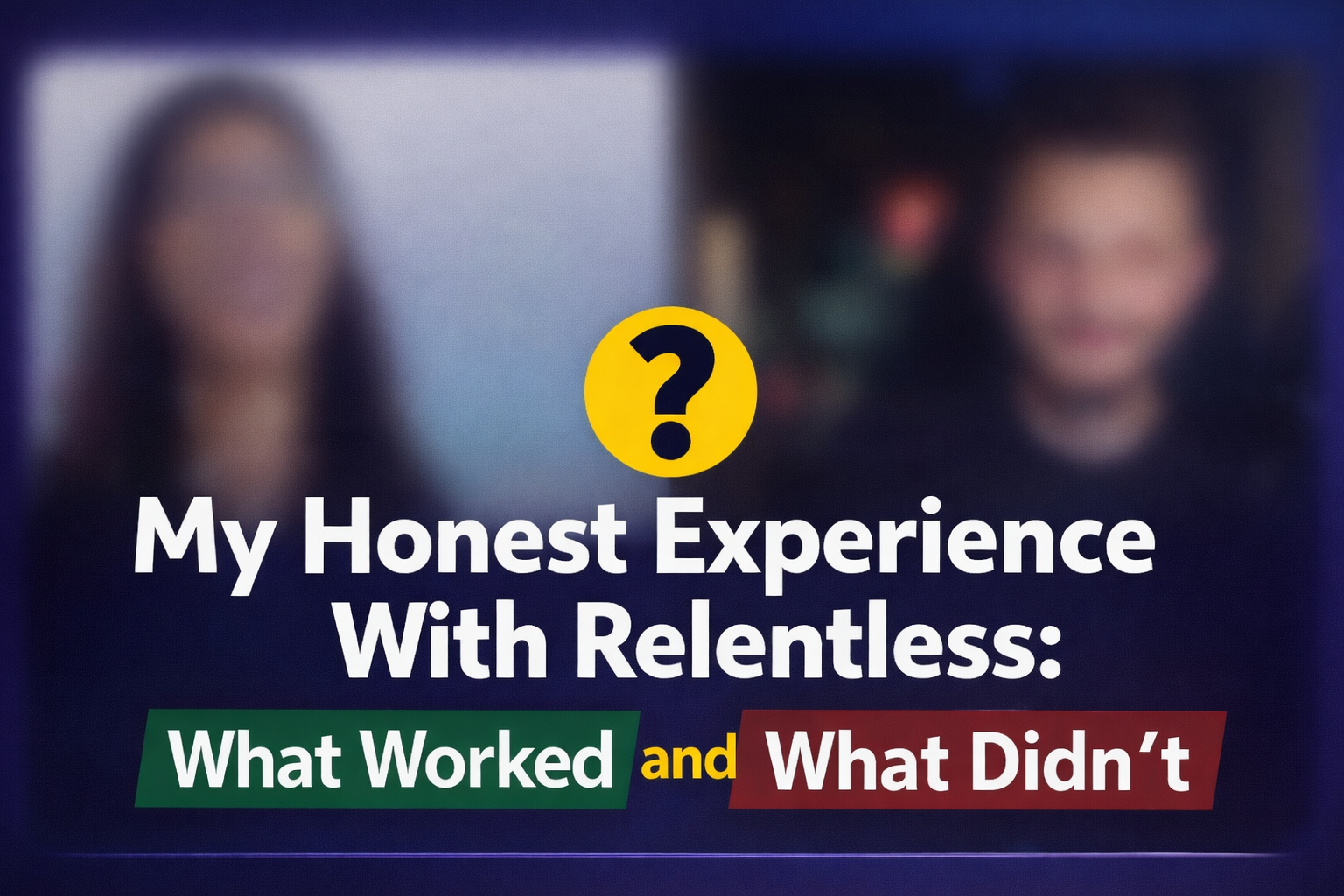 Relentless Reviews: Anonymous (Shruti)’s Success Story